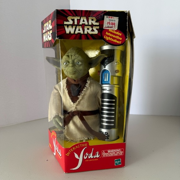 Star Wars | Toys | New Star Wars Interactive Yoda Lightsaber Hasbro ...